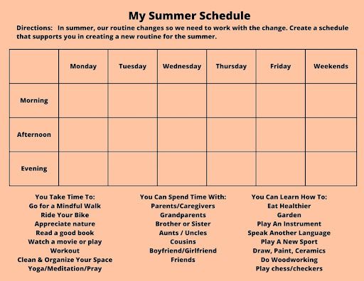 Equipping Students With Self-Regulation Skills for Summer Break