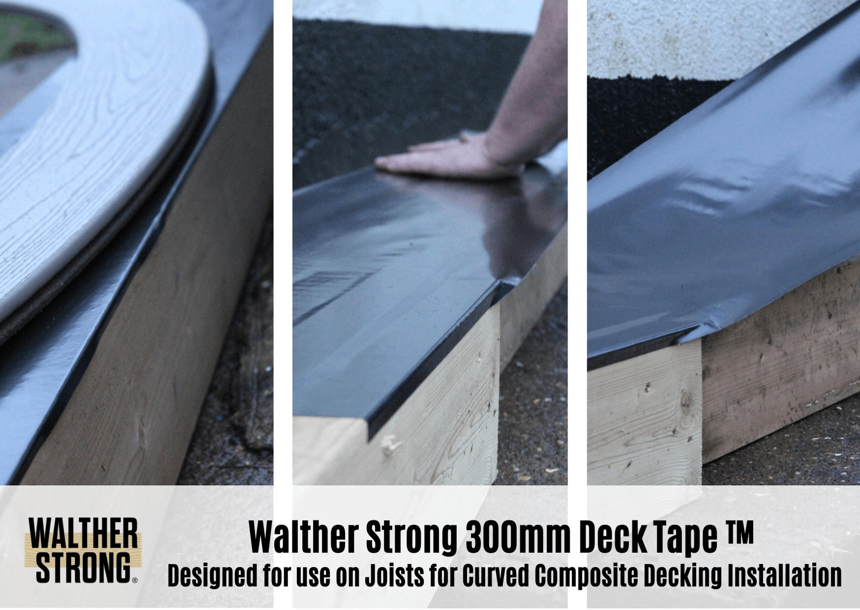 Decking Tape to Prolong the Life of Timber Sub-frames