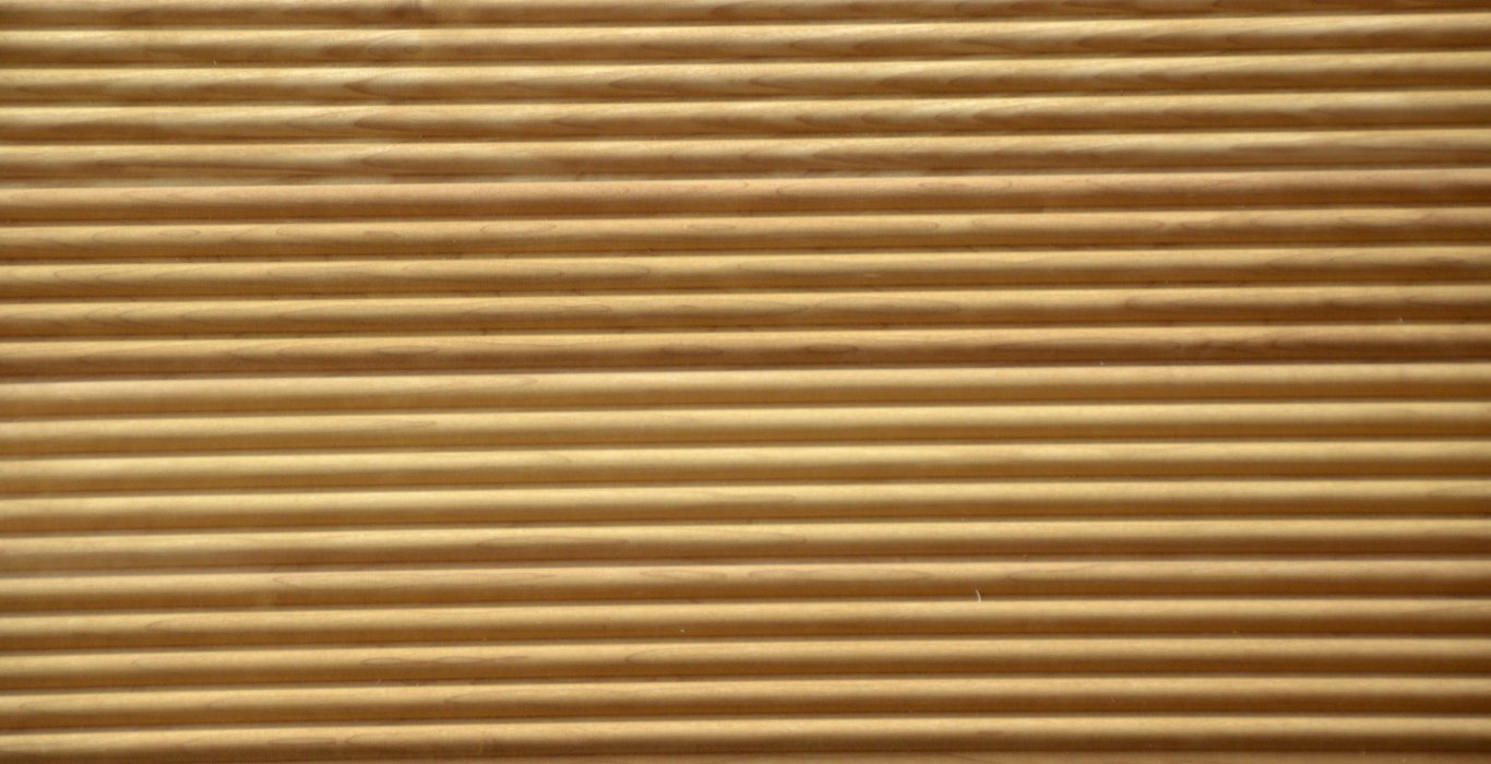 Moulded Timber for Sauna Wall Cladding - Finger Panels