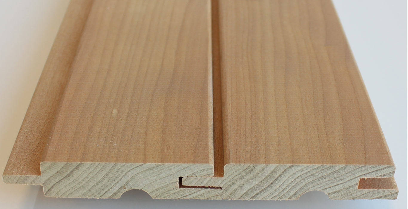 Narrow Timber Slats for Sauna Wall Cladding