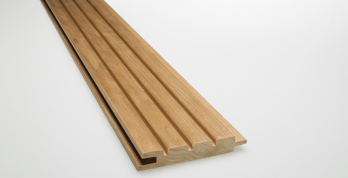 Sauna Timber Wall Cladding Lengths - STP