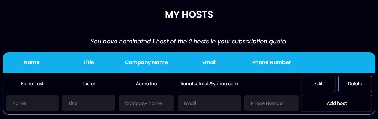 strmz.io Explorer Guides - Your Hosts