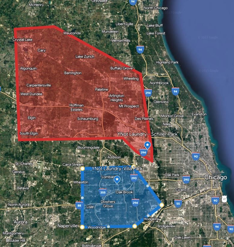 **YNot Laundry – Schiller Park & Villa Park IL