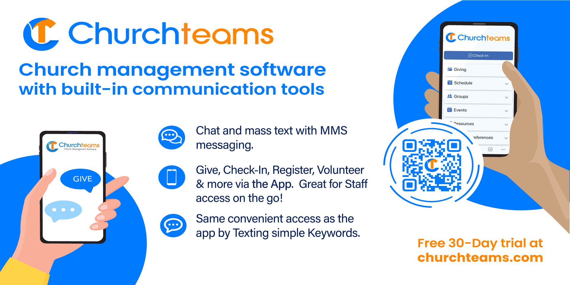 Church Management Software for Churches | Churchteams