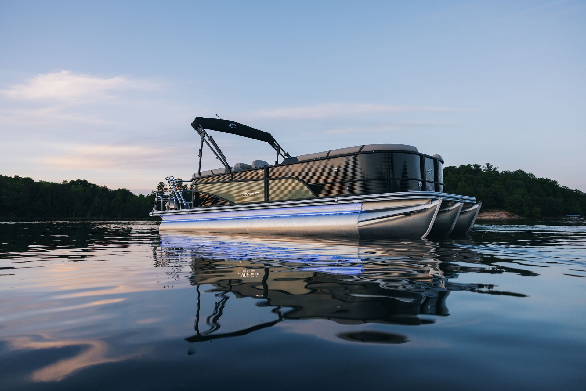 Crest Pontoon Boats | F.R. Smith and Son's Marina | Bolton Landing, NY