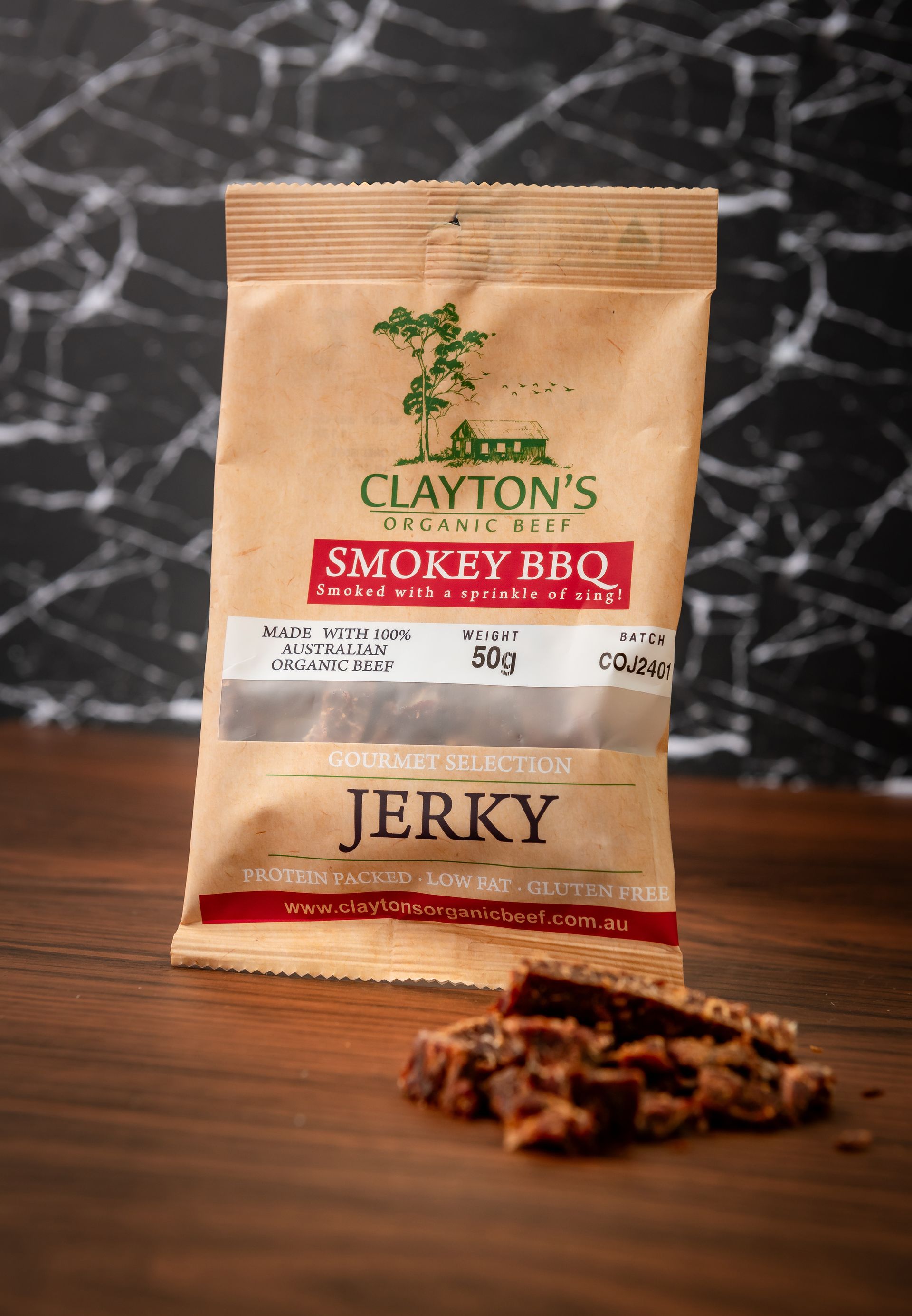 Gourmet Beef Jerky | Clayton's Organic Beef