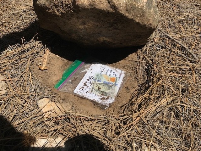 First Of Two 100 Treasures Found 