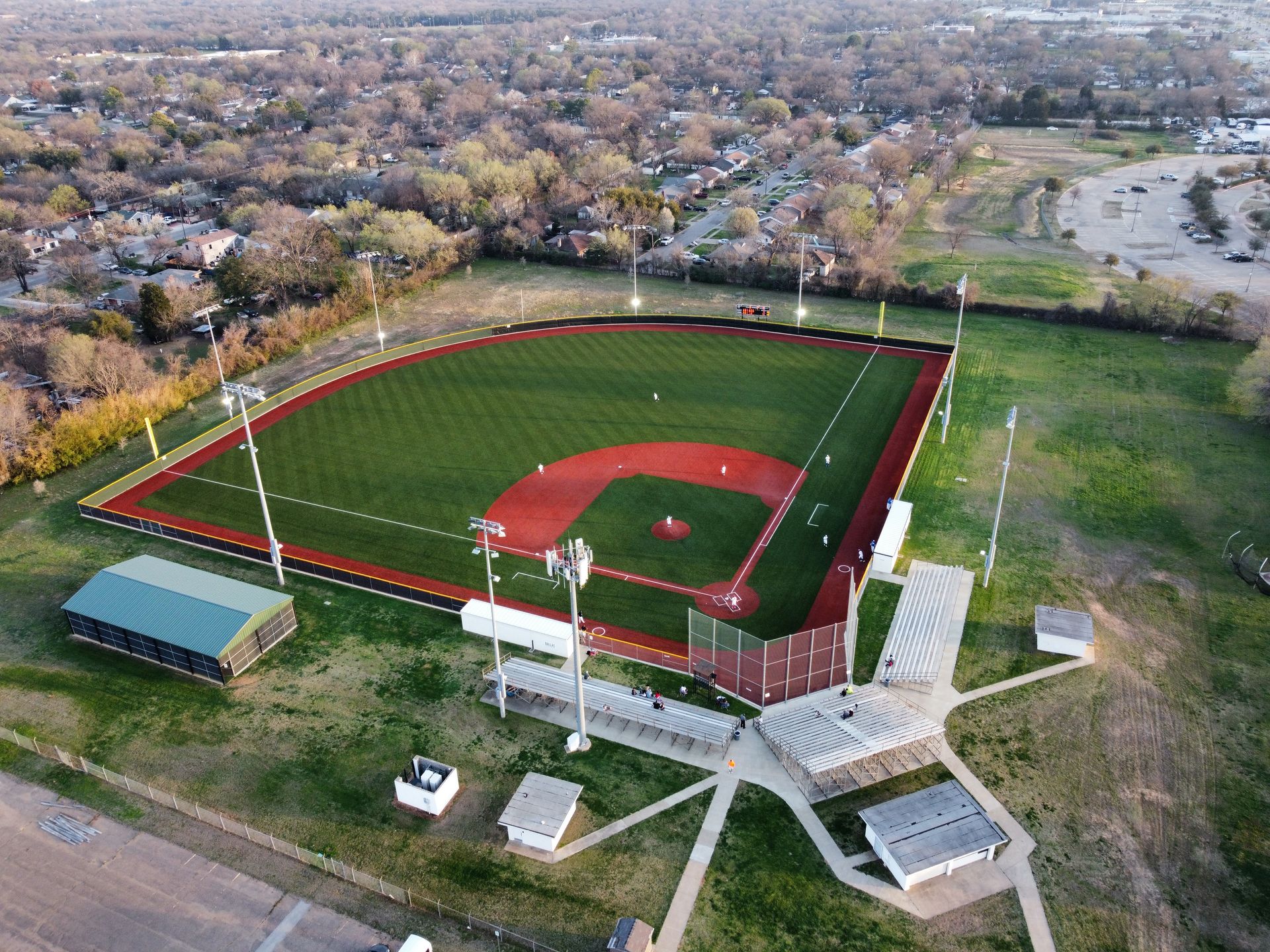 Dallas ISD Pleasant Grove Athletic Complex Baseball Field