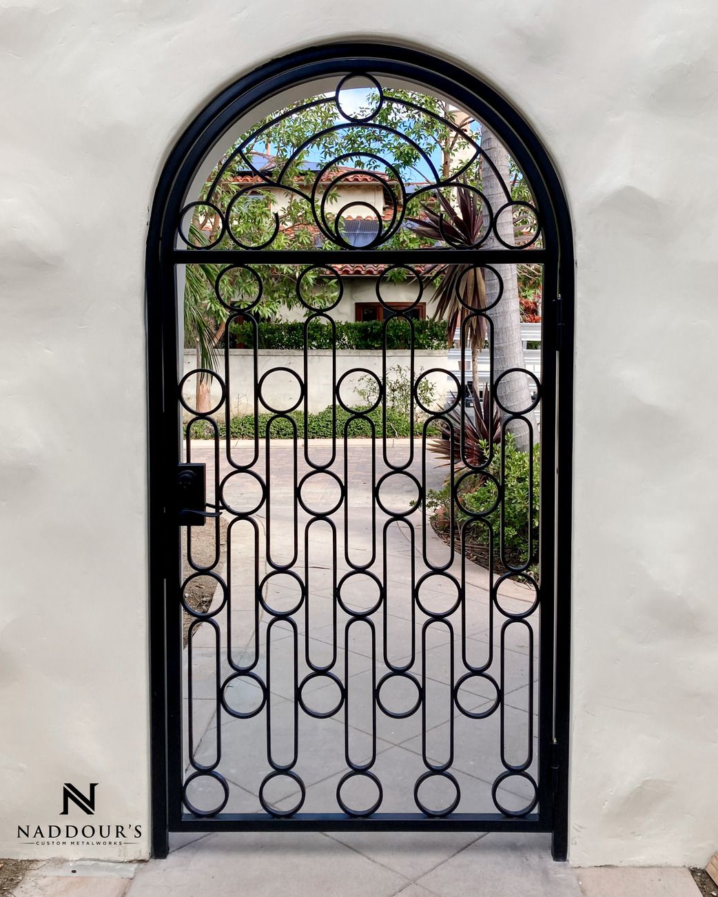 Modern Pedestrian Gates | Naddour's Custom Metalworks | SoCal