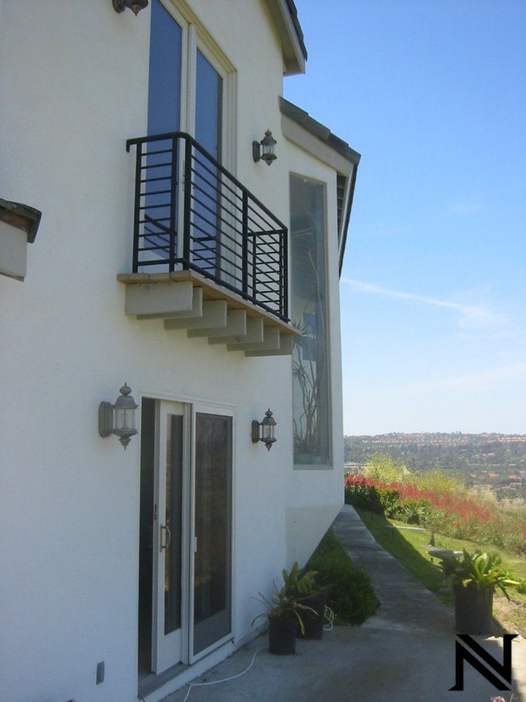 Wrought Iron Balcony Railing Ideas | Naddour's Custom Metalworks