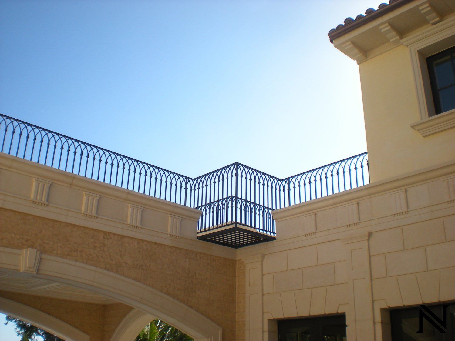Wrought Iron Balcony Railing Ideas | Naddour's Custom Metalworks