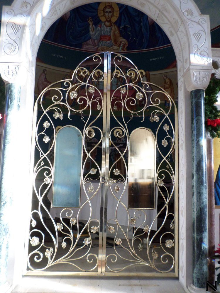 ORNATE PEDESTRIAN GATES | Naddour's Custom Metalworks