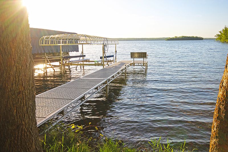 Roll-In Dock Systems | ABC Boat Docks