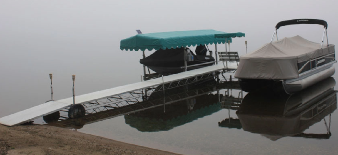 Roll-In Dock Systems | ABC Boat Docks