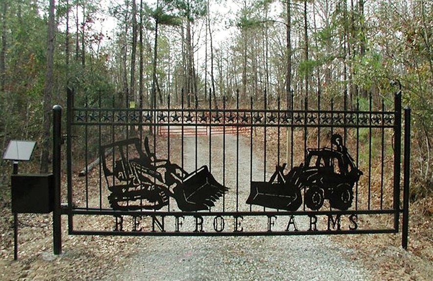 Custom Built Gates – Columbus, GA - United Fence Company