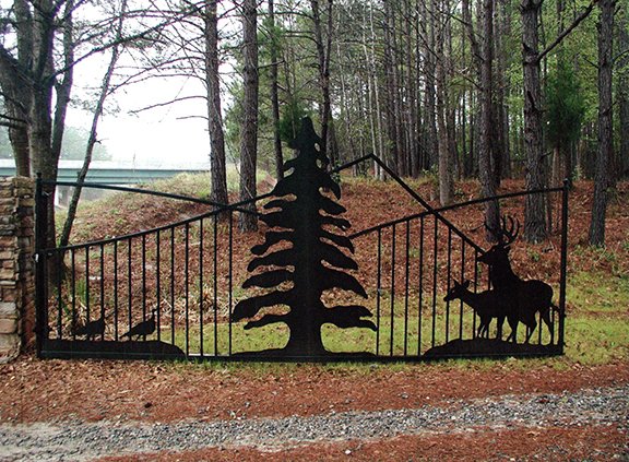 Custom Built Gates – Columbus, GA - United Fence Company