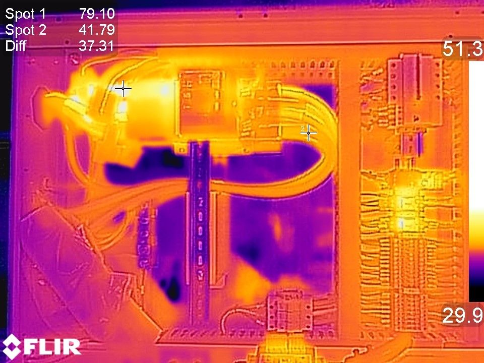 Infra-Red scanning for preventative and switchboard maintenance
