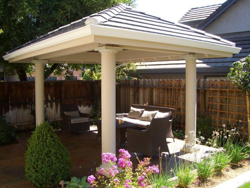 Pergola & Gazebo Install Before & After Photos Sacramento