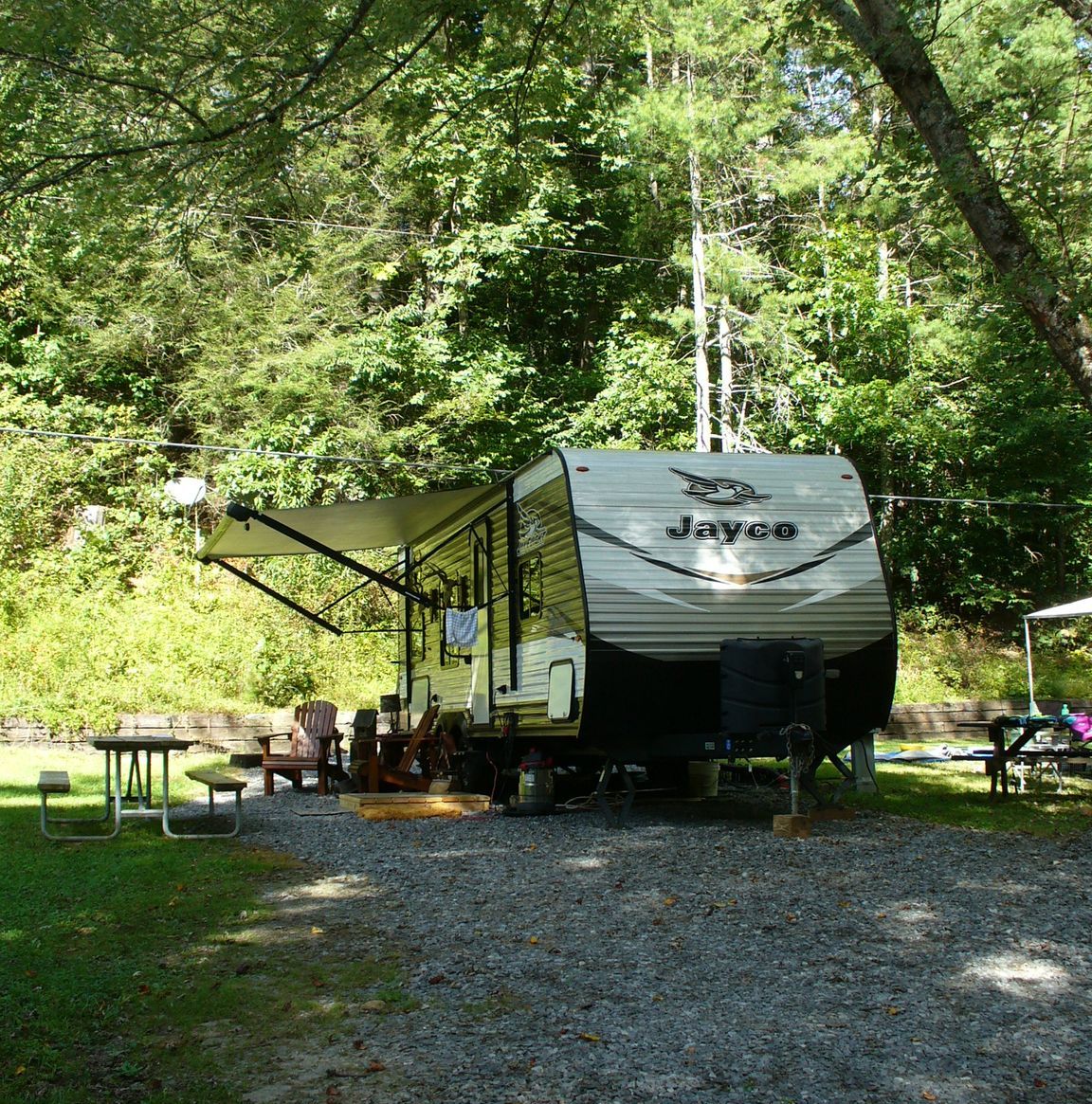 RV Campsites | Whispering Pines Campground | Blue Ridge Mountains