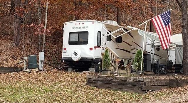 RV Campsites | Whispering Pines Campground | Blue Ridge Mountains