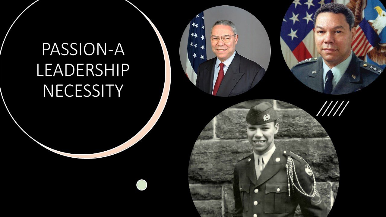 PASSION- A LEADERSHIP NECESSITY