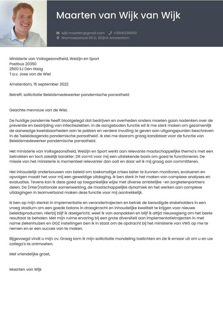 Motivatiebrief laten schrijven | Motivatiebrief experts