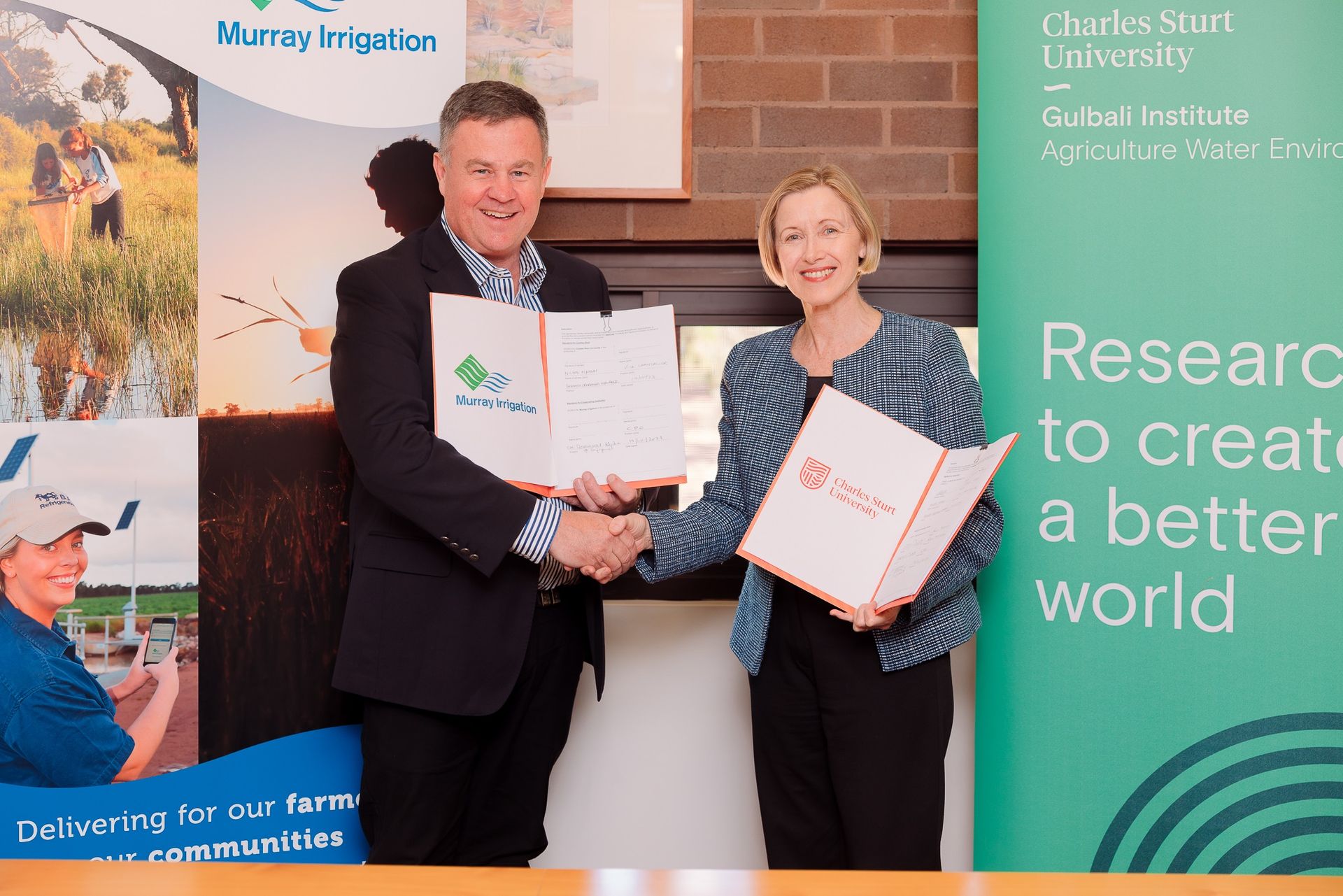 Charles Sturt partnership with Murray Irrigation pursues environmental ...