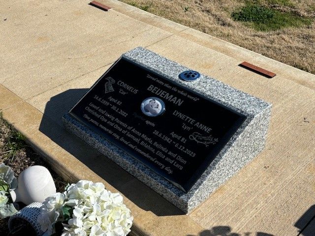 Our Range of Desk Style Headstones | Tamworth, NSW