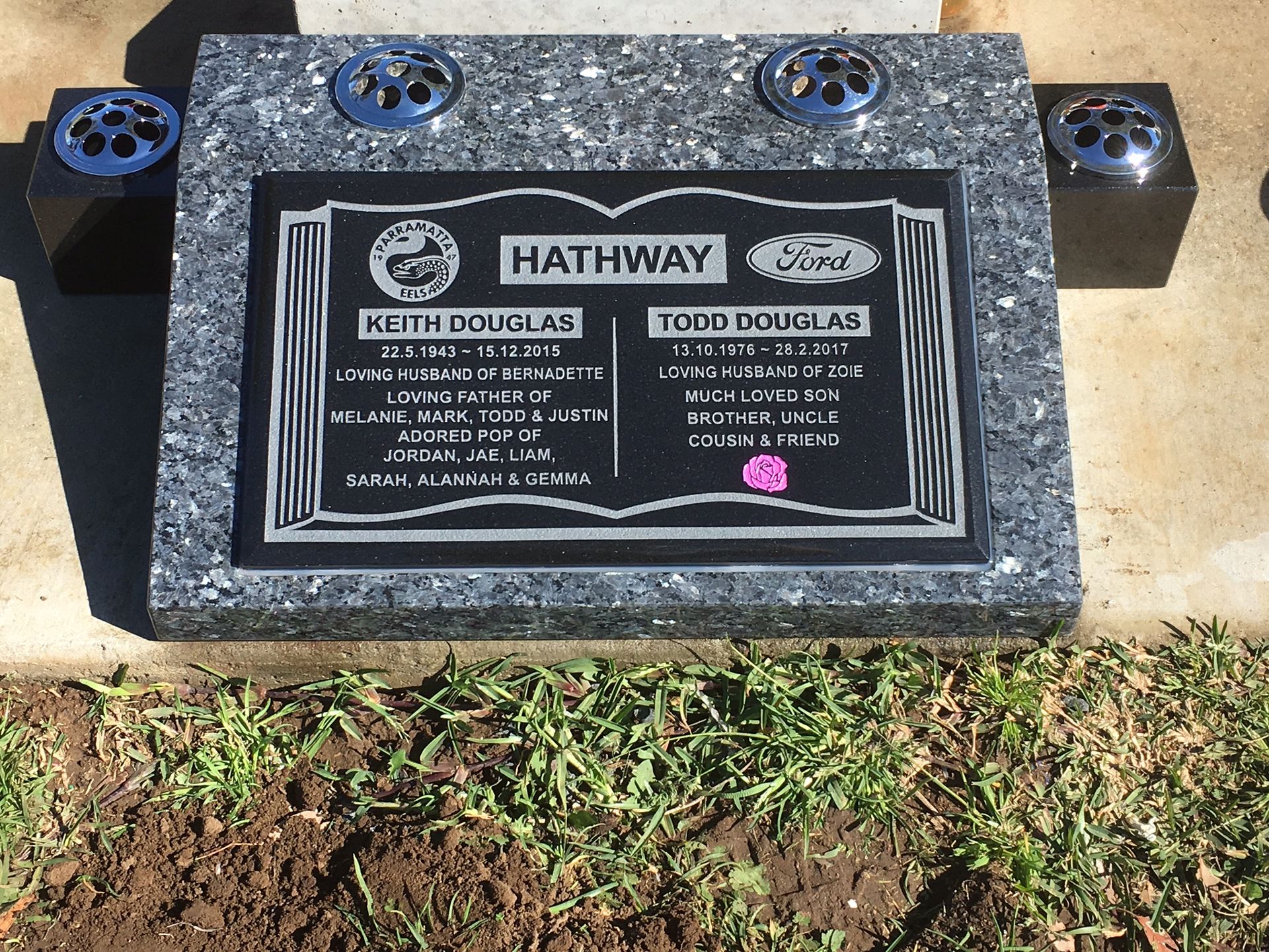 Our Range of Desk Style Headstones | Tamworth, NSW