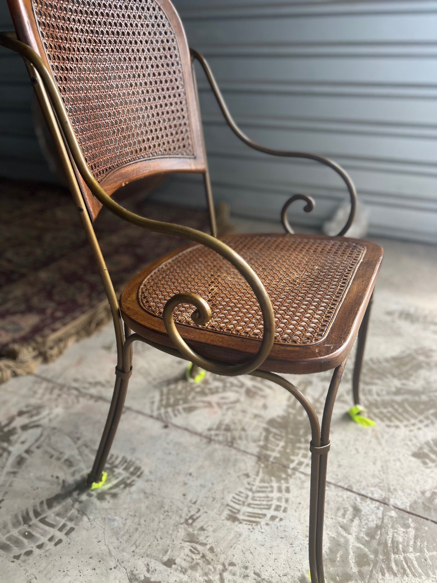 Drexel Heritage Armchairs With Caning