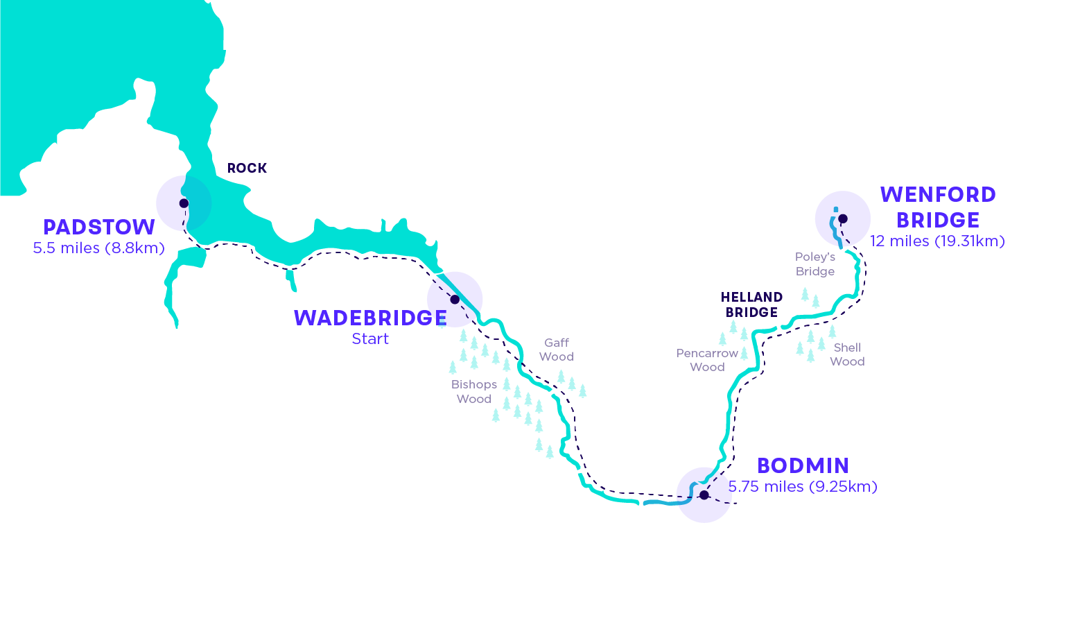 The Camel Trail Cycle Route | Bike Smart Cycle Hire