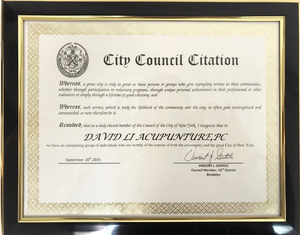 About David Li Acupuncture | Brooklyn, NY Acupuncturist