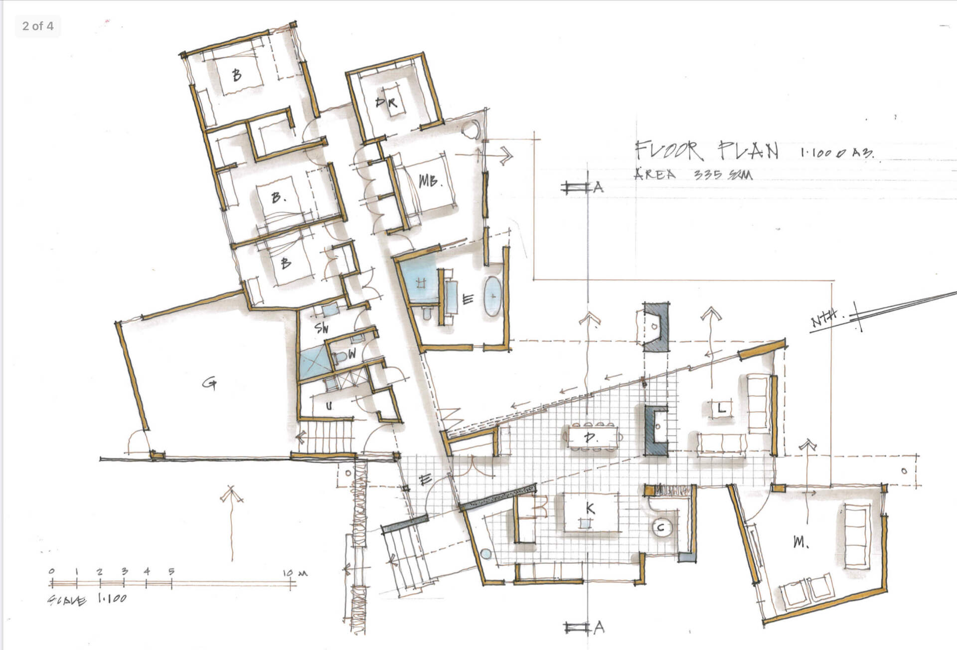 Architectural Concept from Freehand to Developed Design