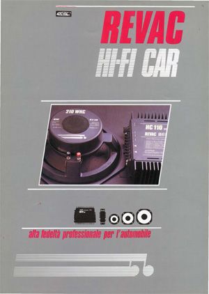 Revac nel car audio