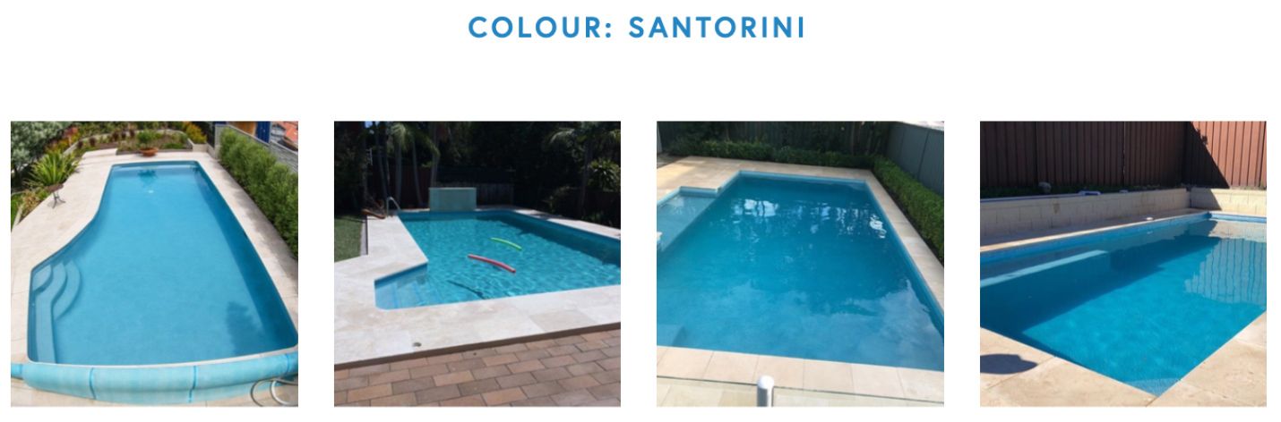 Pool Coating Colour Chart | Concrete Colour Solutions