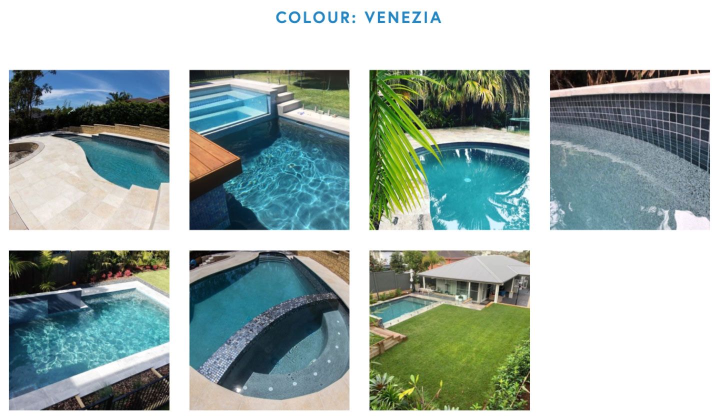Pool Coating Colour Chart | Concrete Colour Solutions