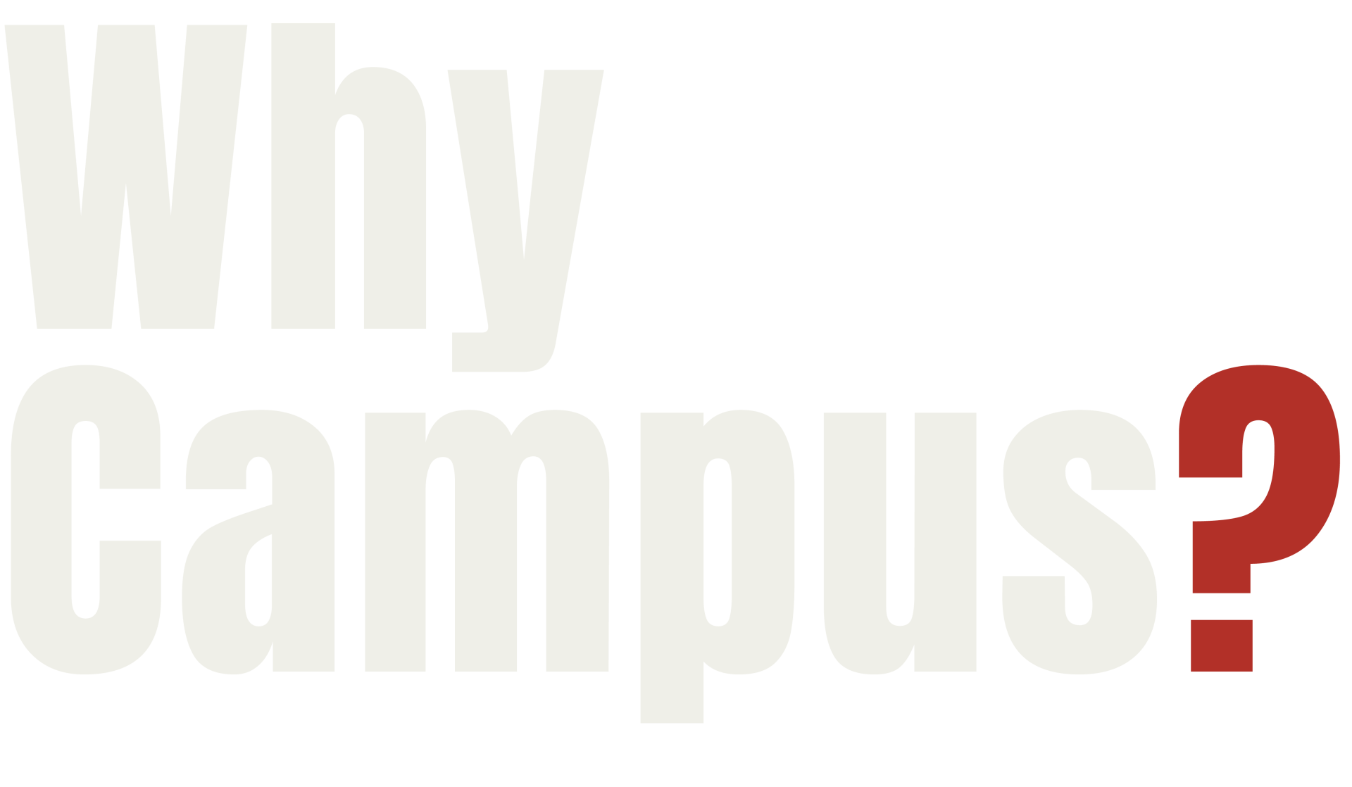 Why Campus Ebook