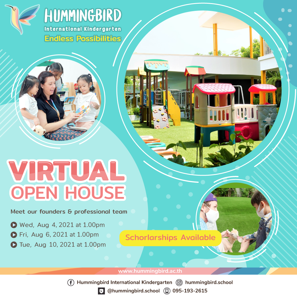 VIRTUAL OPEN HOUSE | Hummingbird International Kindergarten | Bangkok