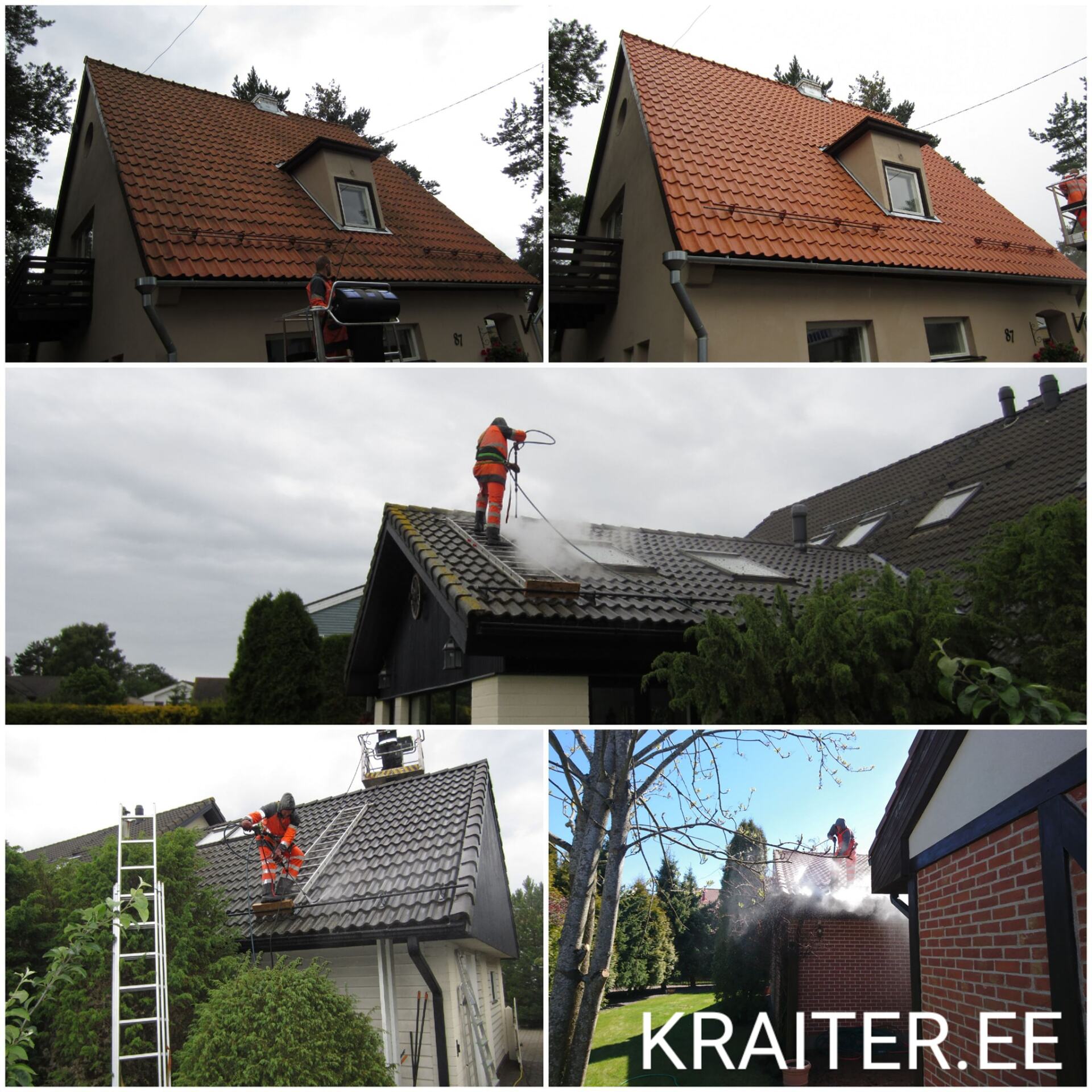 Katuse hooldus | Katuse pesu | Katuste puhastamine