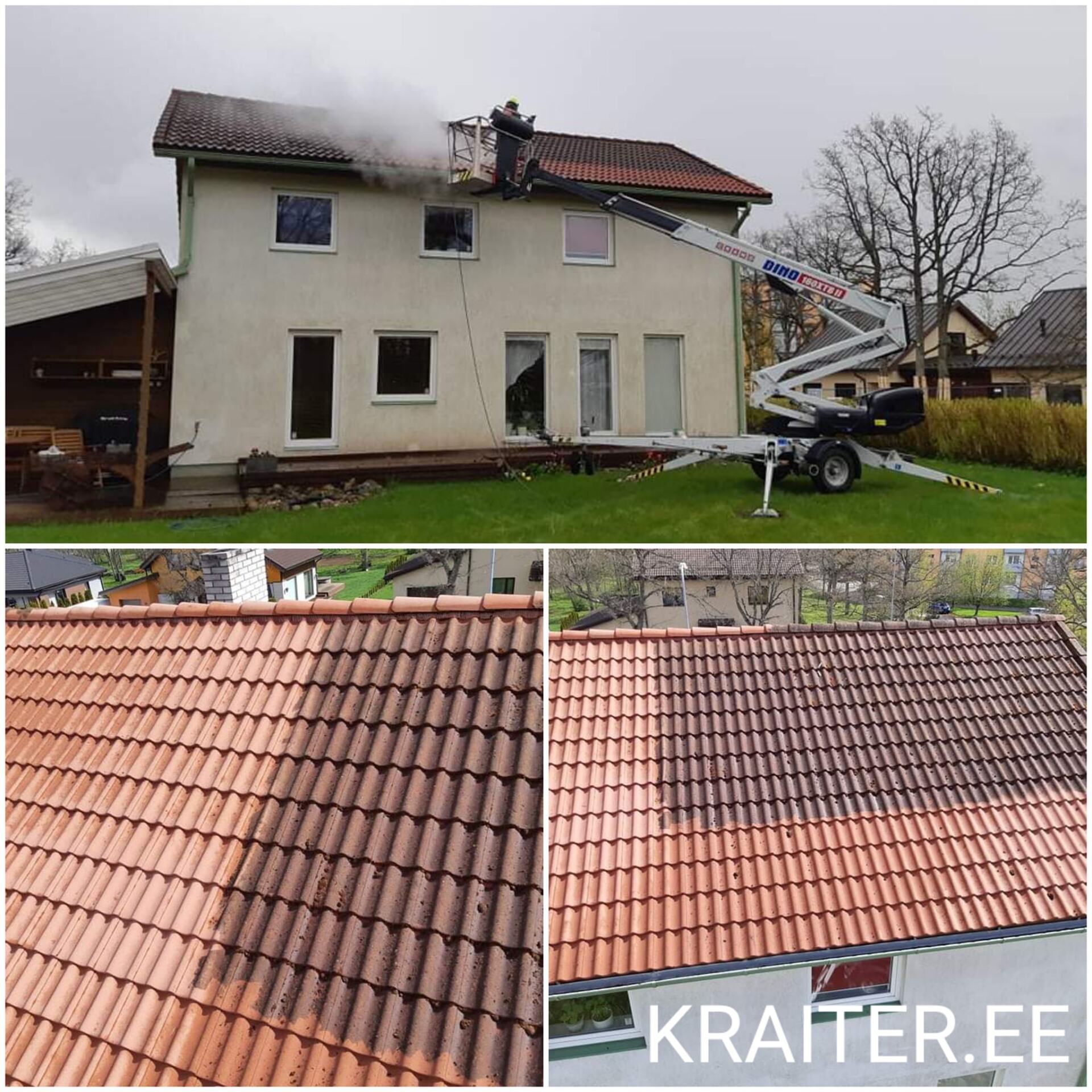 Katuse hooldus | Katuse pesu | Katuste puhastamine