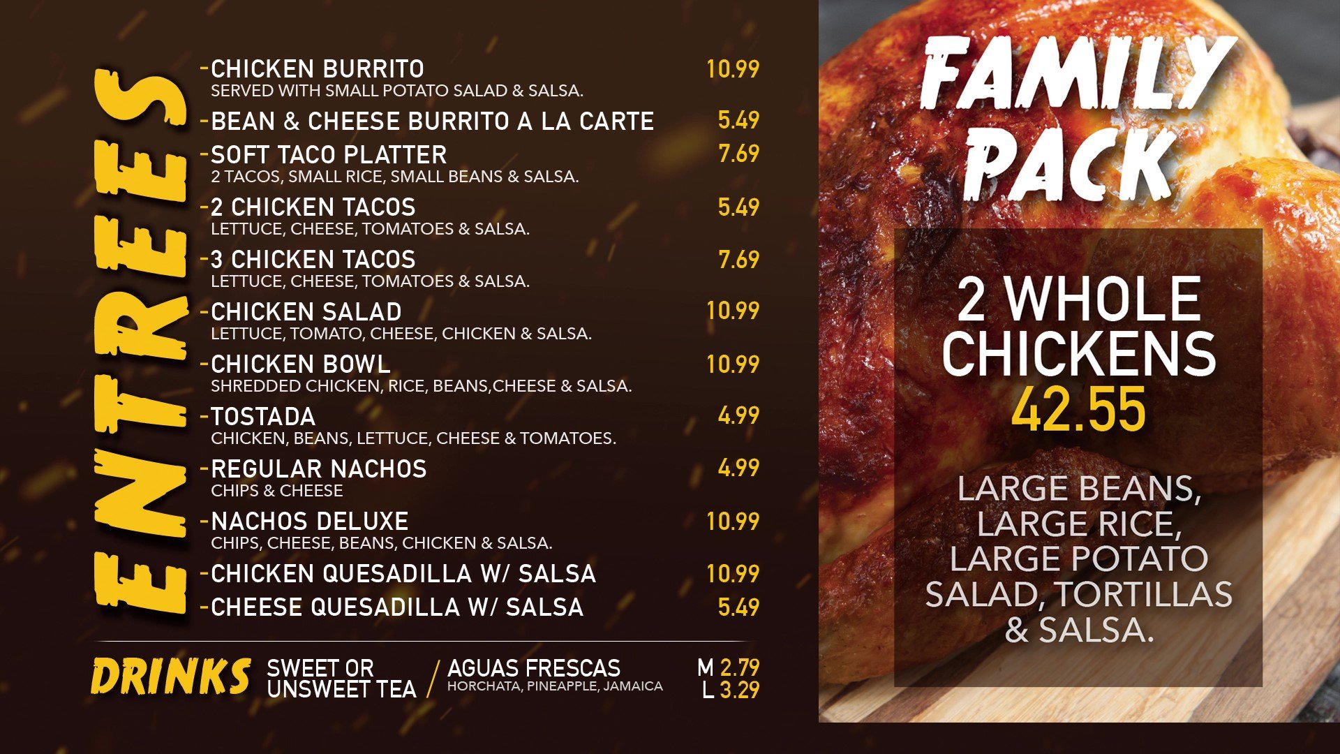 Mexican Food | Marietta, GA | El Pollo Dorado