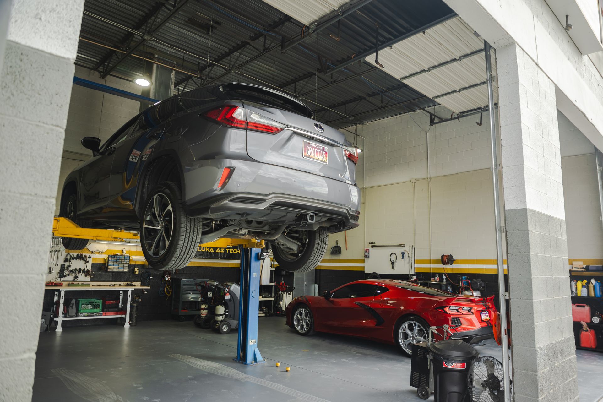 Around The Shop | Luna AZ Tech LLC | Phoenix, AZ