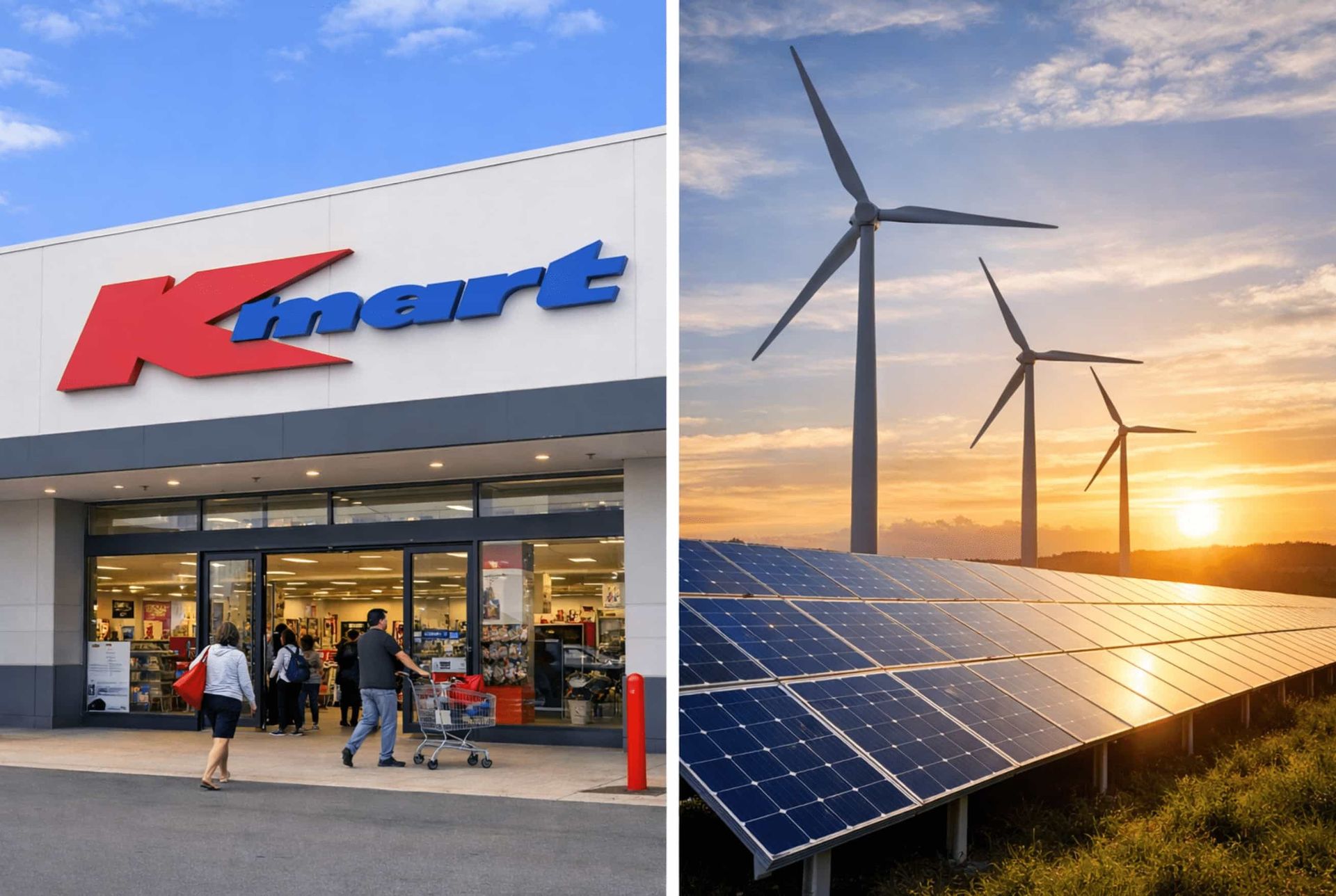 Kmart hits 100% renewable electricity target