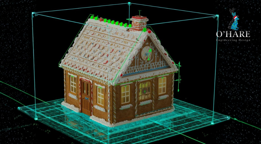 Reverse Engineering Gingerbread House At Christmas