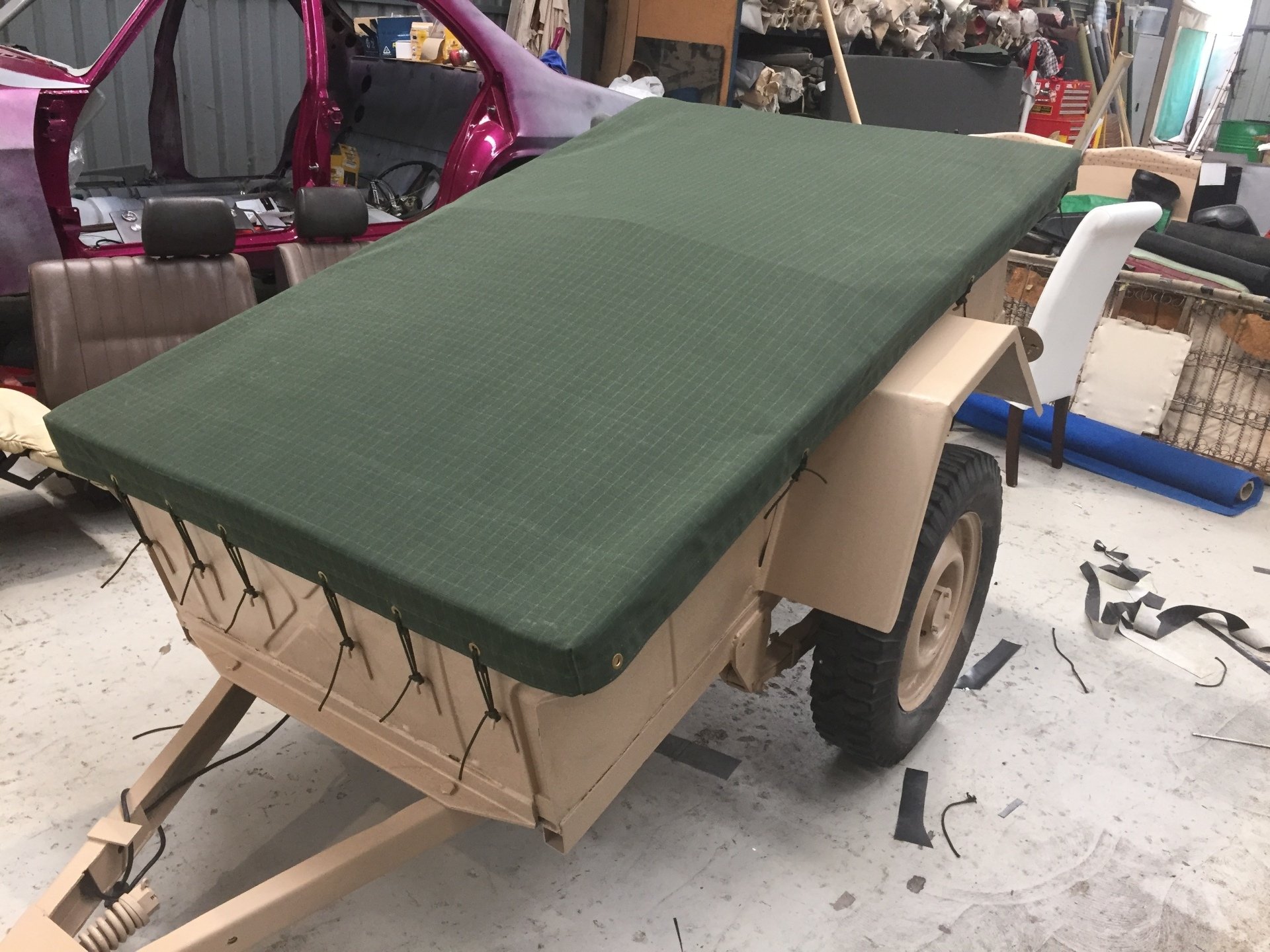 Canvas Work Albury Wodonga | Universal Upholstery