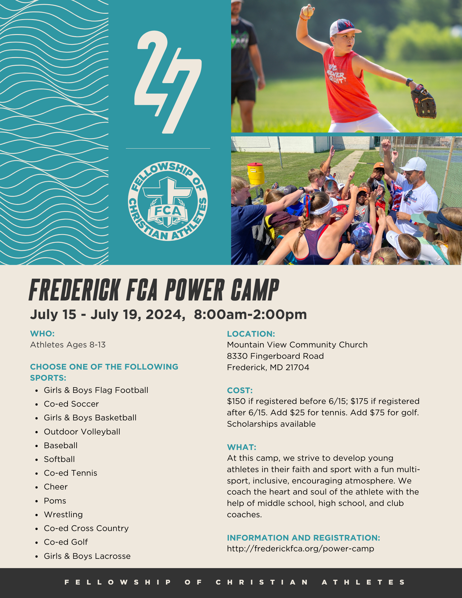 Frederick FCA Power Camp
