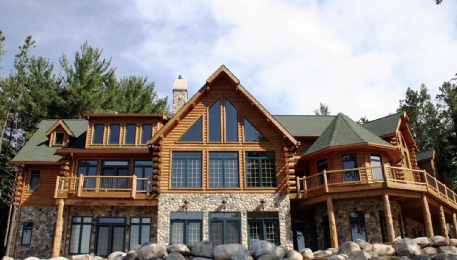 RAPID RIVER RUSTIC CEDAR LOG HOMES | Gallery