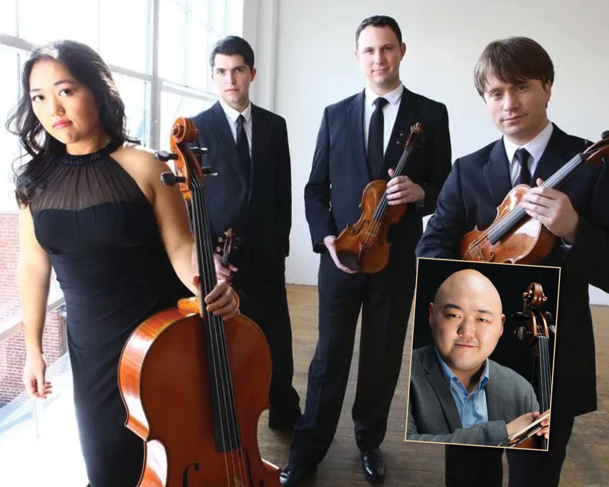 Calidore String Quartet with Arnold Choi, cello