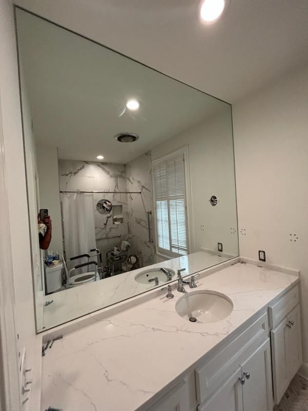 Shower and Mirror Project Gallery | Greer Glass Company