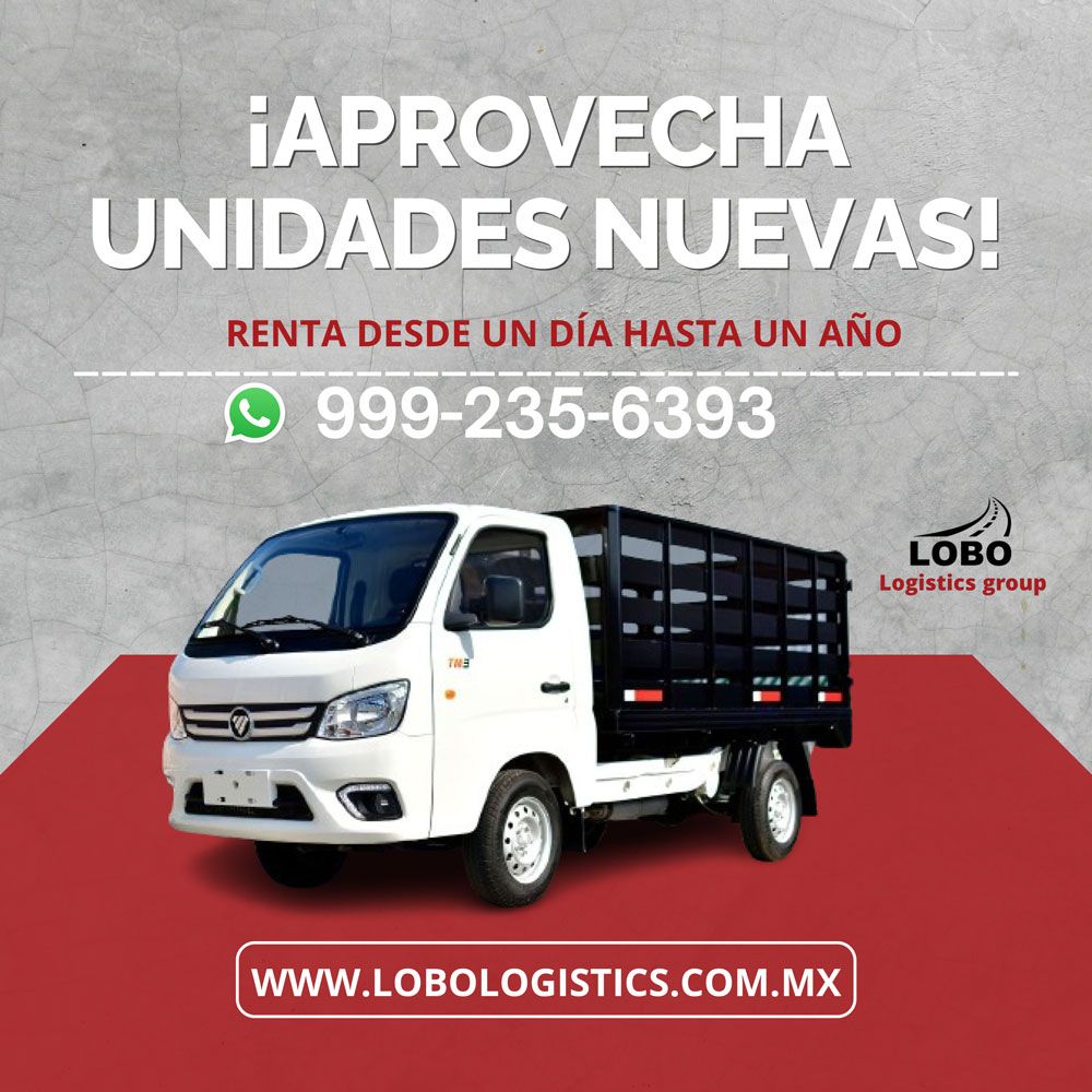 Renta de remolques y camionetas de carga en Mérida